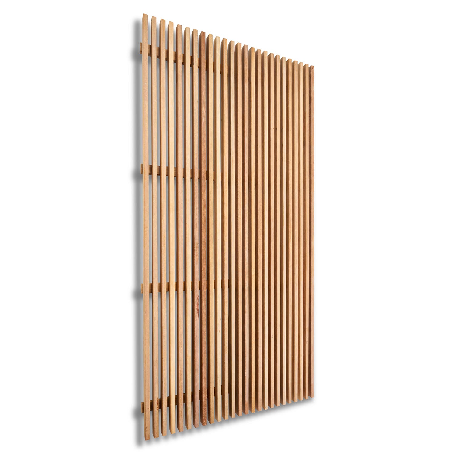 Yellow Balau Batten Screens - Raw Finish – Timber Screens Australia